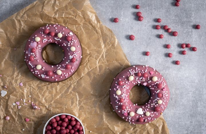 Valentýnský donut RUBY - Pastry.cz